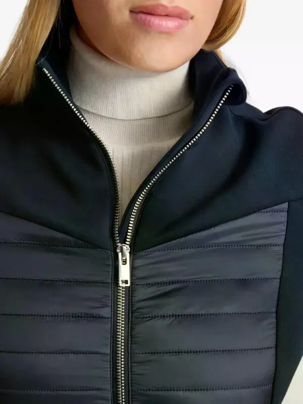 Fusalp Asponita Quilted Paneled High Neck Zip Jacket