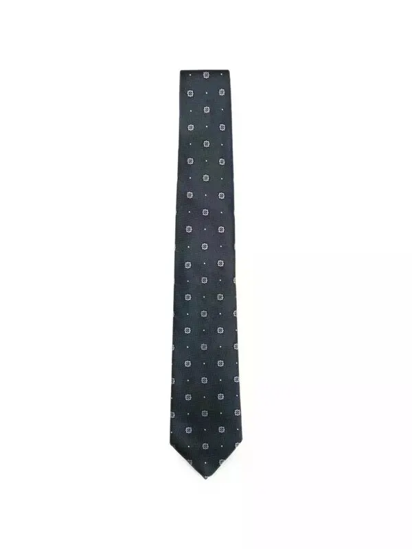 BOSS Silk Tie With Jacquard Pattern