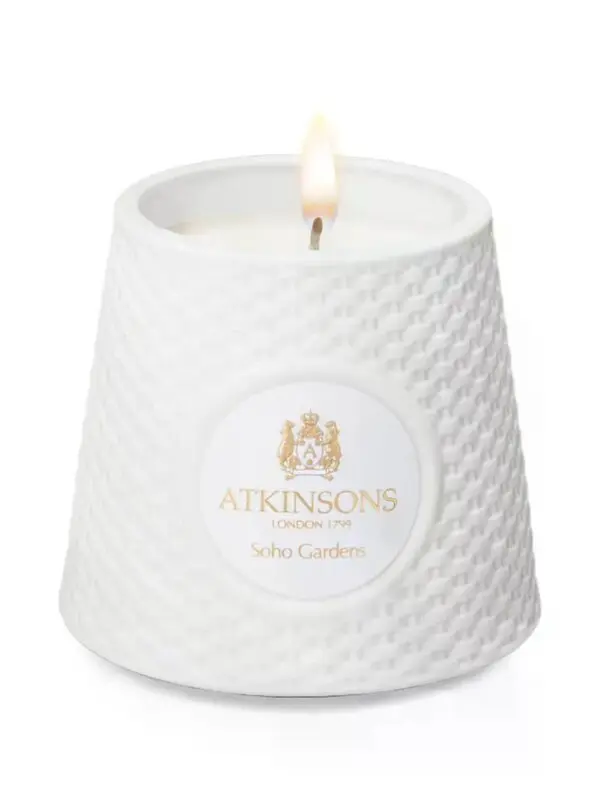 ATKINSONS Soho Gardens Scented Candle - White