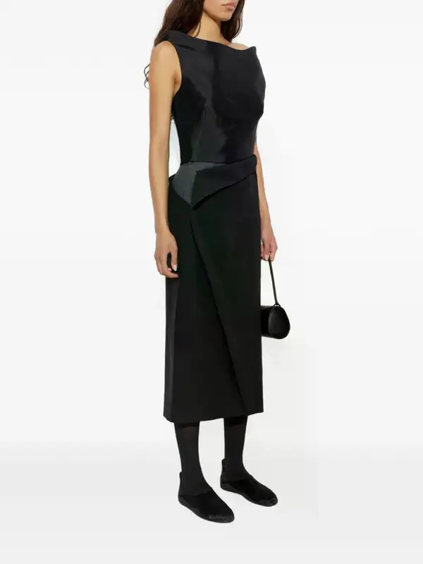 JIL SANDER Asymmetric Layered-detail Skirt