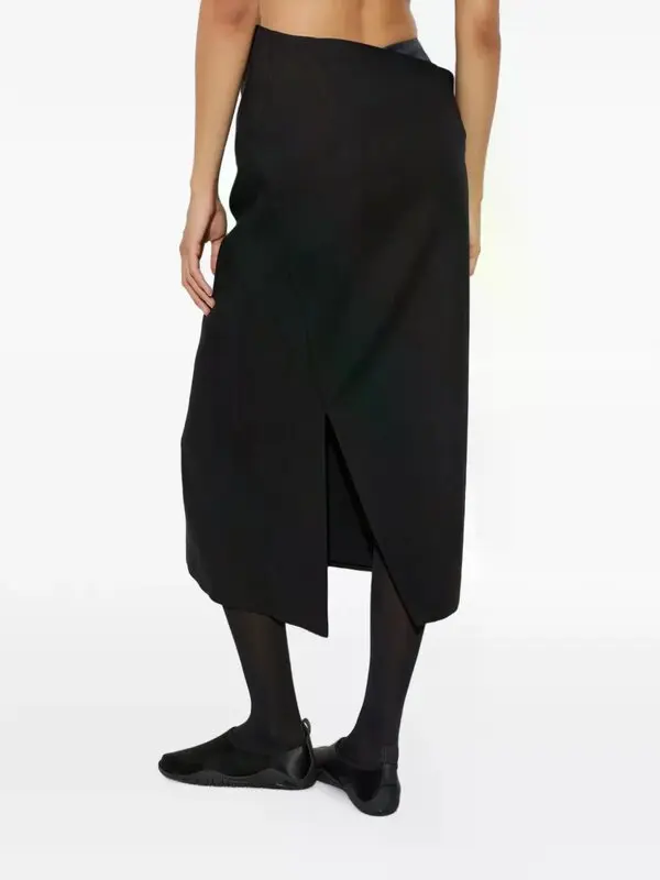 JIL SANDER Asymmetric Layered-detail Skirt
