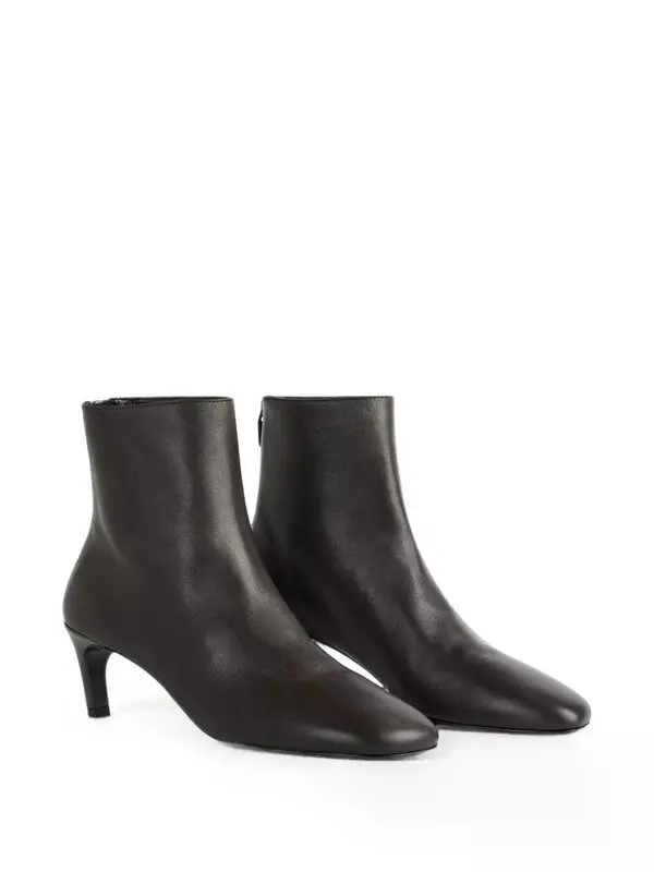 TOTEME Square-toe Leather Boots