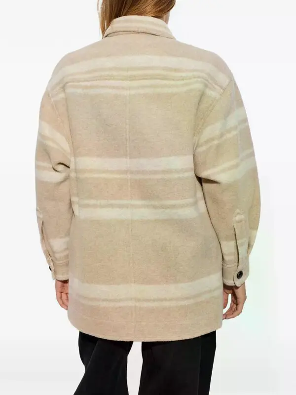 MARANT ETOILE Harveli Horizontal-stripe Shirt