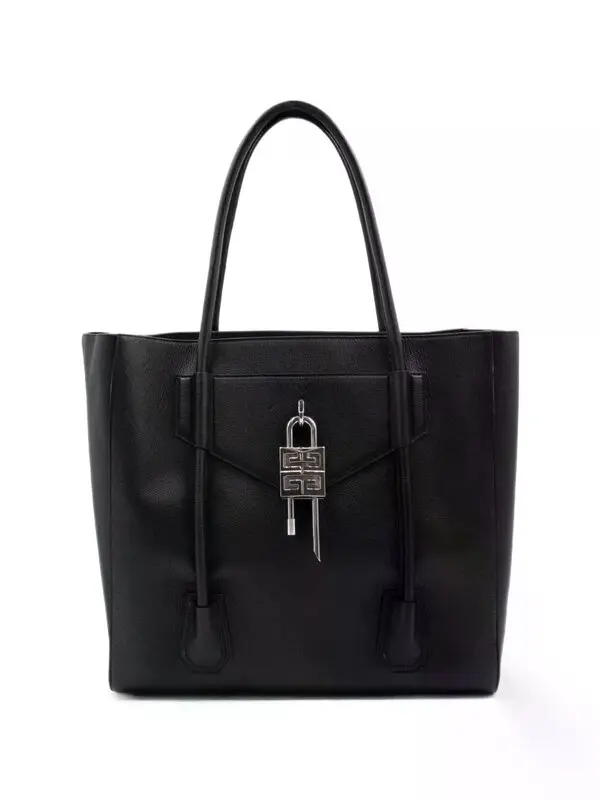 Givenchy Antigona Soft Lock Medium Tote Bag - Black