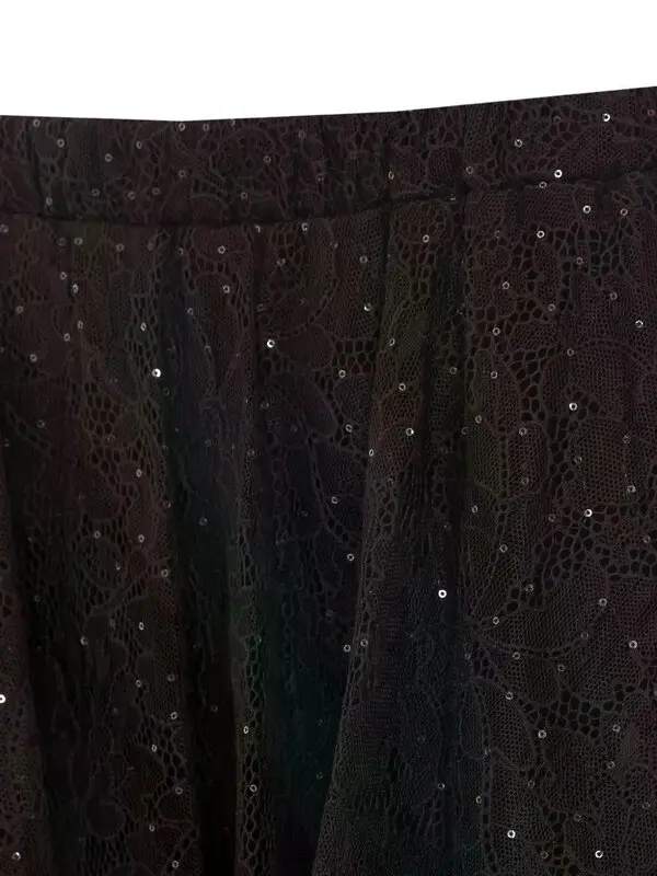 TWINSET Sequin-embellished Mini Skirt