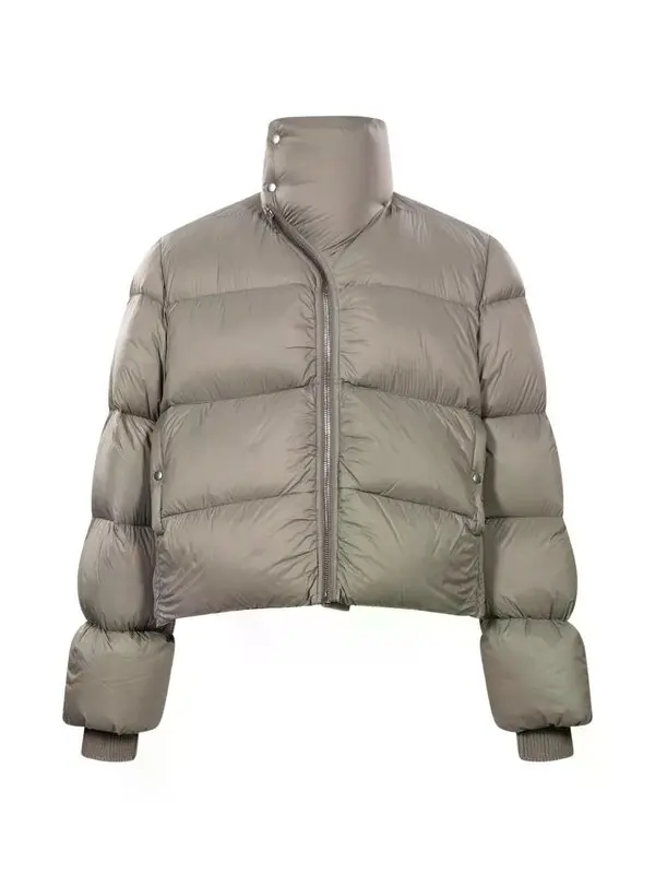 Rick Owens Quilted Funnel-neck Jacket - Grey