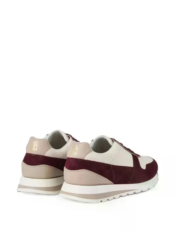 Brunello Cucinelli Panelled Leather Sneakers