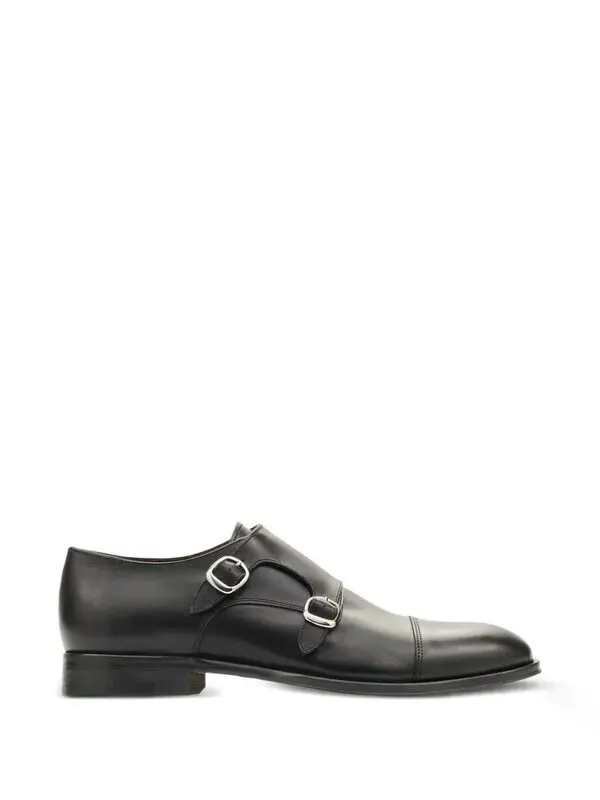 LOTTUSSE Lenox Double-buckle Monk Shoes