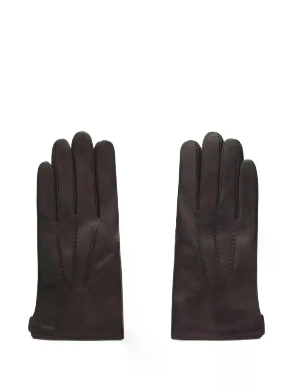 LOTTUSSE Lausan Topstitched Gloves - Brown