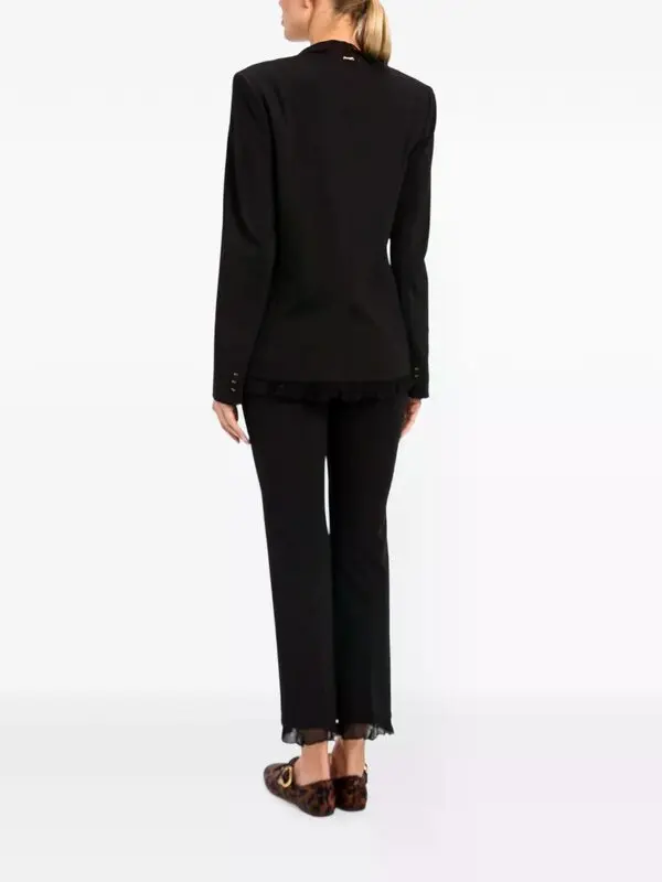 TWINSET Ruffle Trim Trousers