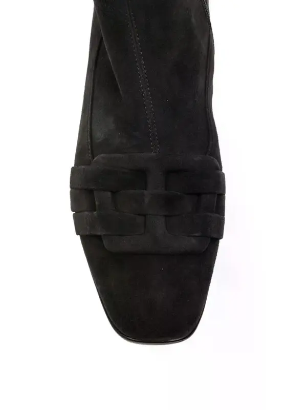 TRUMAN´S Suede Ankle Boots With Interwoven Detail