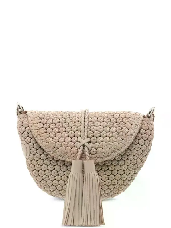 LOTTUSSE Woven Leather Shoulder Bag