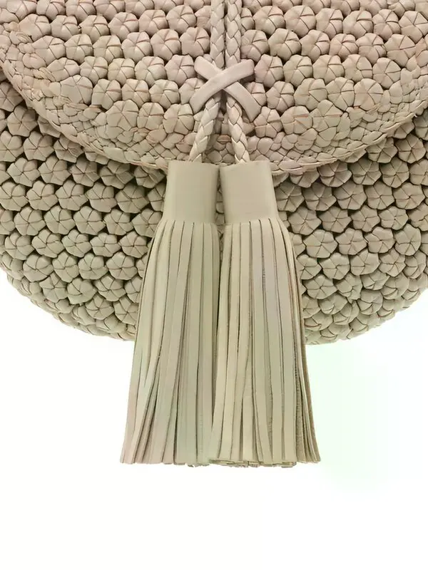 LOTTUSSE Woven Leather Shoulder Bag