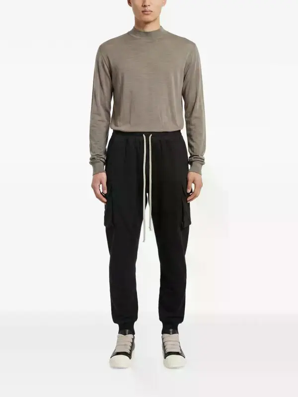 Rick Owens Drawstring-waist Track Pants