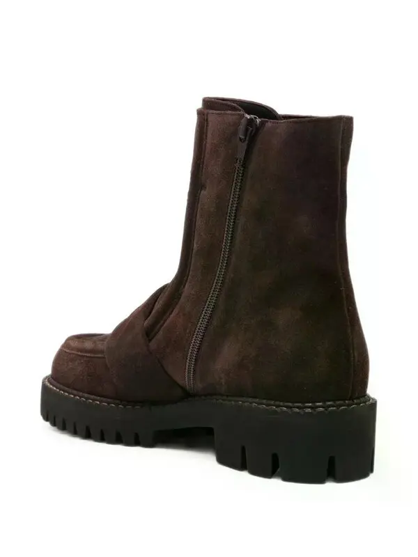 TRUMAN´S Buckled Suede Ankle Boots