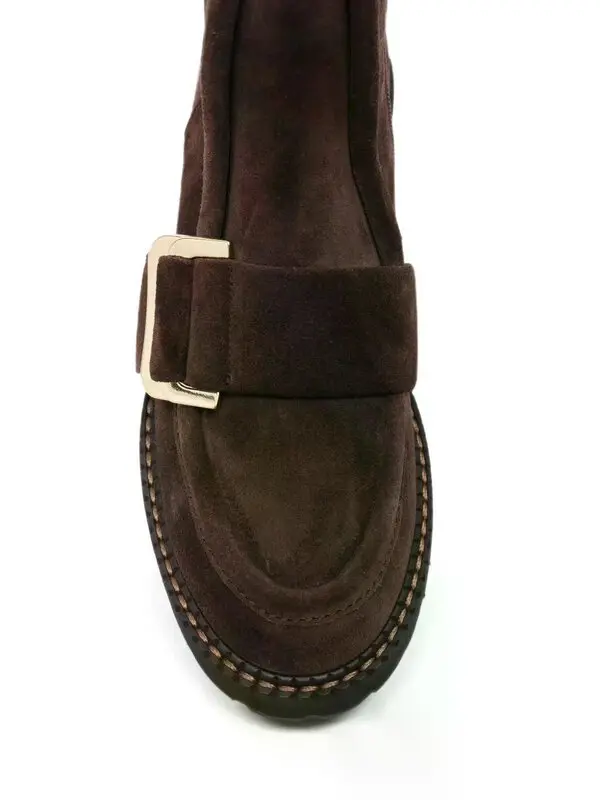 TRUMAN´S Buckled Suede Ankle Boots