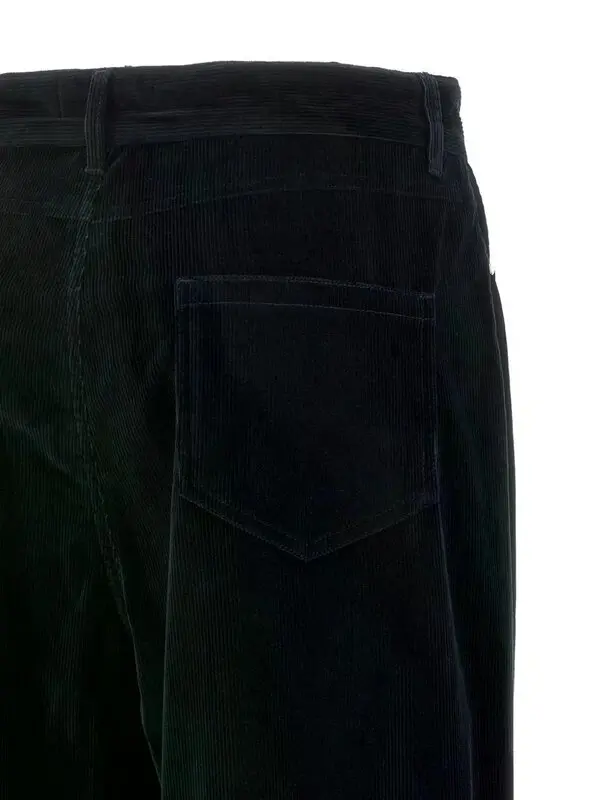 Max Mara Corduroy High-waisted Trousers