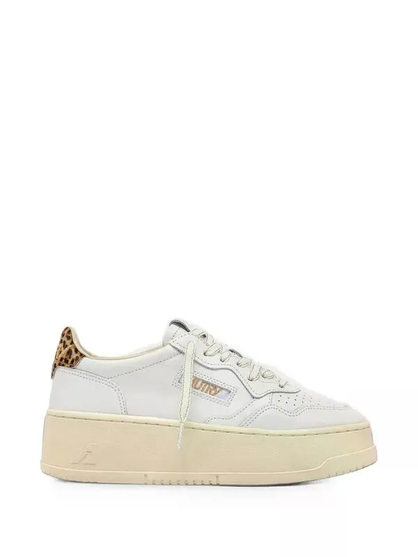 AUTRY Medalist Platform Sneakers - White