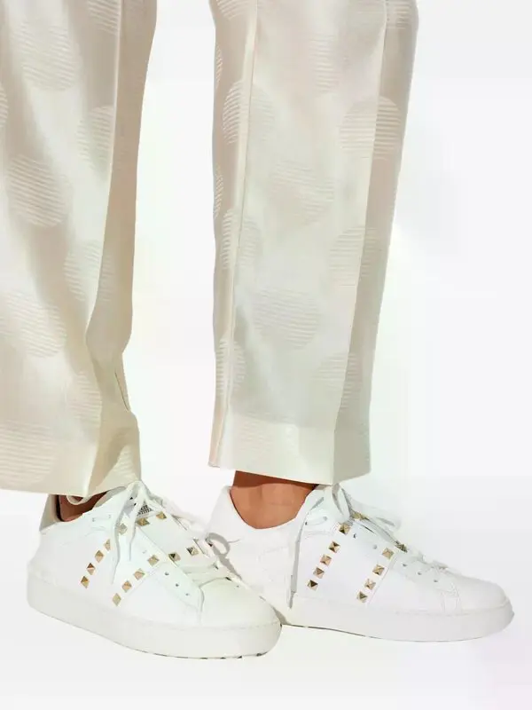 Valentino Garavani Rockstud Embellished Sneakers