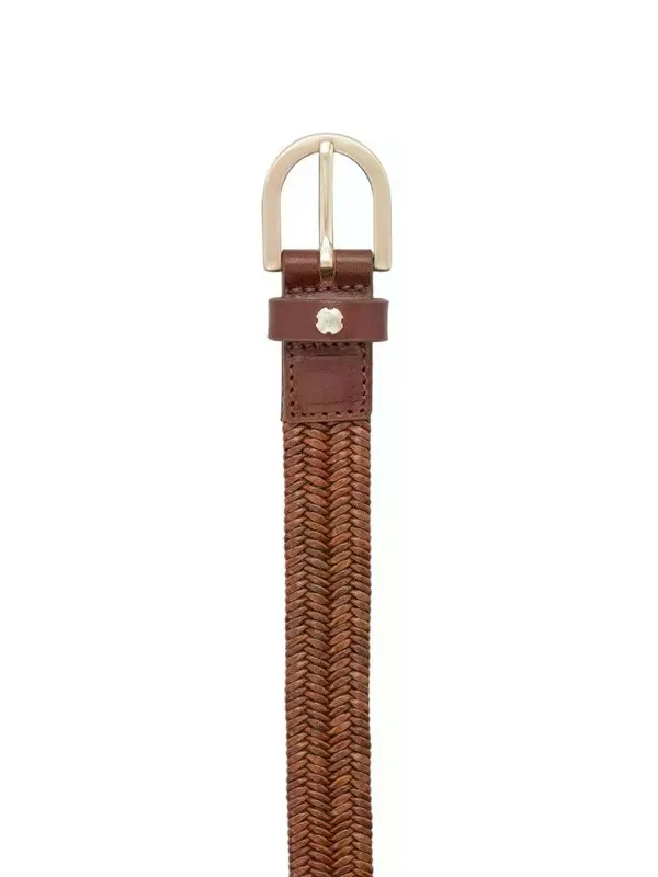 Lottusse 1877 Braided Leather Belt