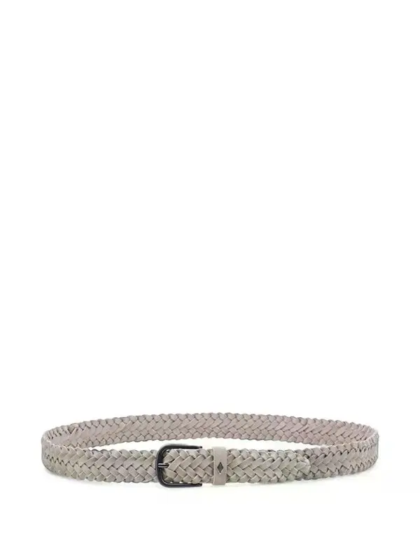 LOTTUSSE Braided Suede Belt - Neutrals
