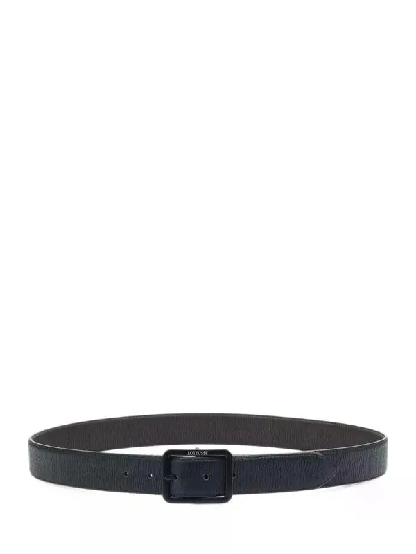 LOTTUSSE Reversible Grained-leather Belt