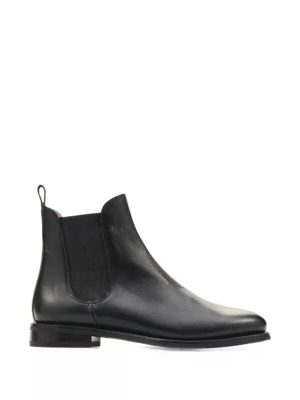 LOTTUSSE Elasticated Chelsea Ankle Boots - Black