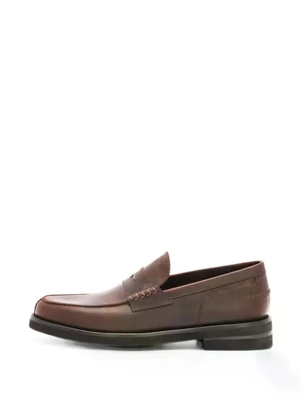 LOTTUSSE Daytona Leather Penny Strap Loafers