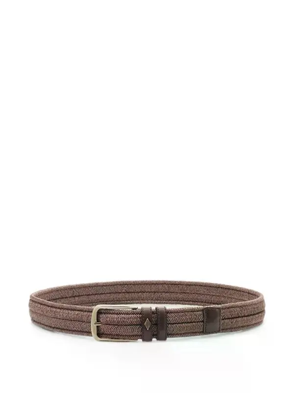 LOTTUSSE Nastro Braided Belt - Brown