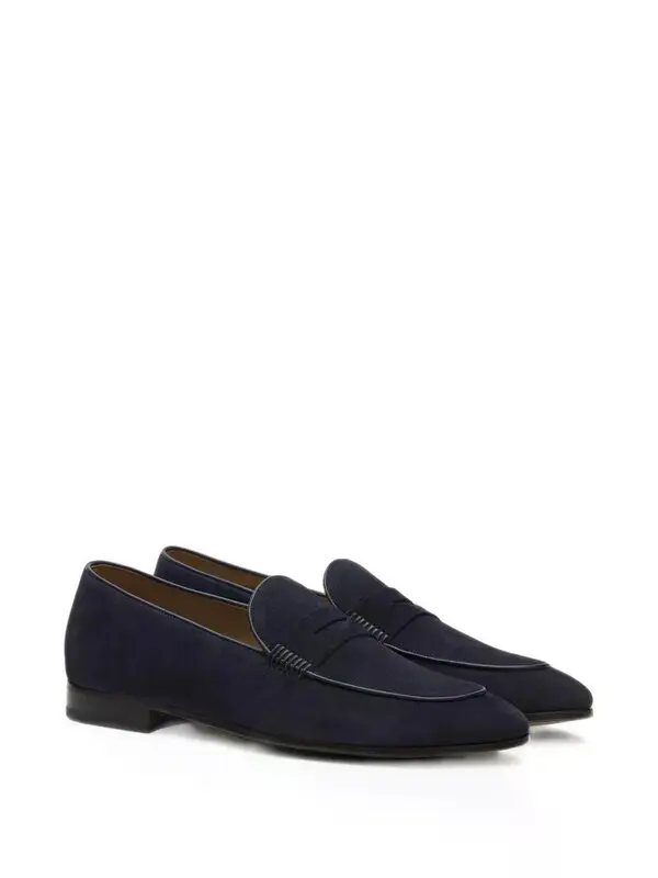 LOTTUSSE Twist Verona Suede Loafers