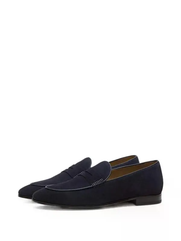 LOTTUSSE Twist Verona Suede Loafers