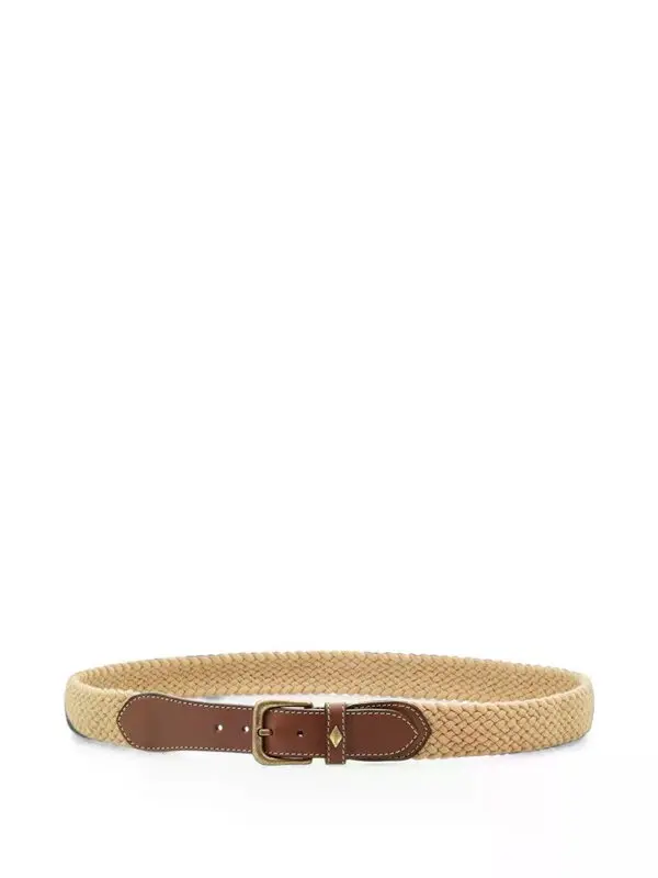 LOTTUSSE Snipe Braided Belt - Neutrals