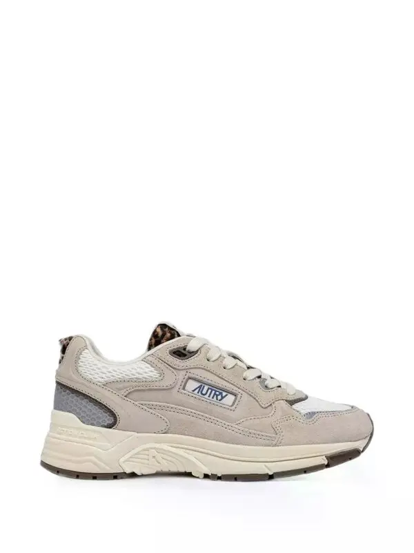 AUTRY Hyperway Leopard-print Sneakers - Neutrals