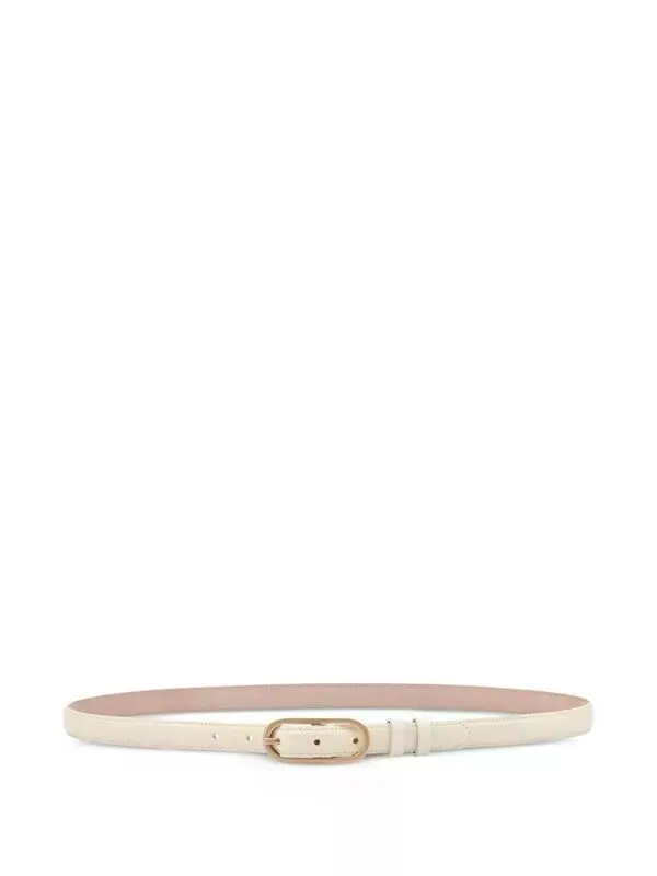 LOTTUSSE Ghent Leather Belt - White