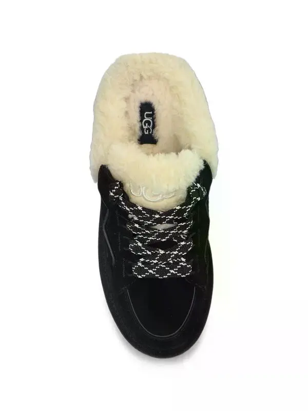 UGG Lowmel Shearling-trim Slippers