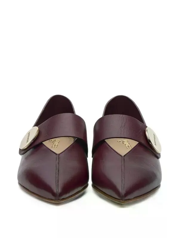 LOTTUSSE Carla Logo-plaque Ballet Flats