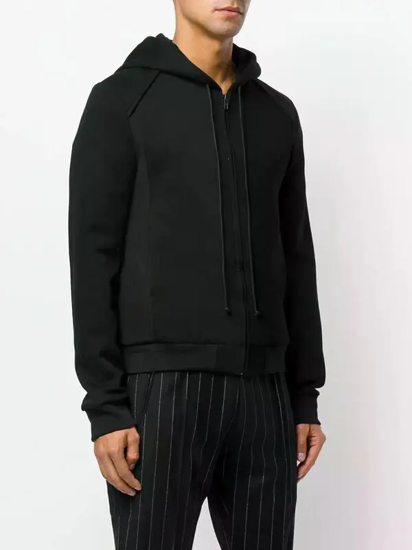 JUUN.J Logo-embroidered Zip-up Hoodie