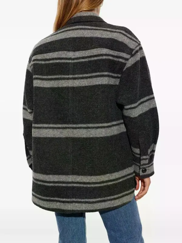 MARANT ETOILE Harveli Striped Shirt