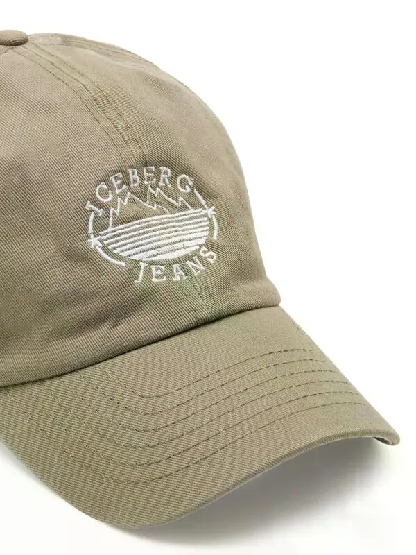 Iceberg Logo Embroidered Hat