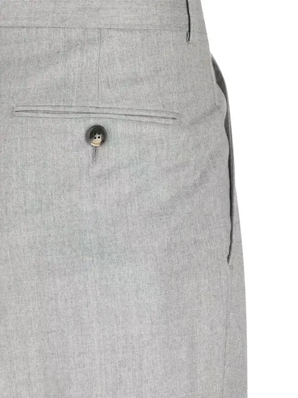 Zegna Pleated Tapered Trousers