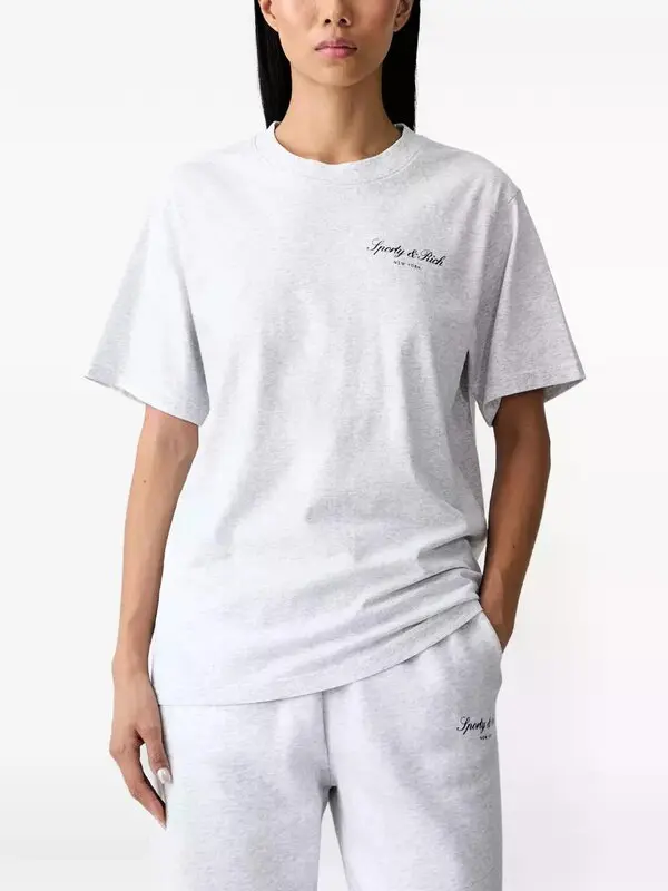 SPORTY & RICH Signature Ny T-shirt