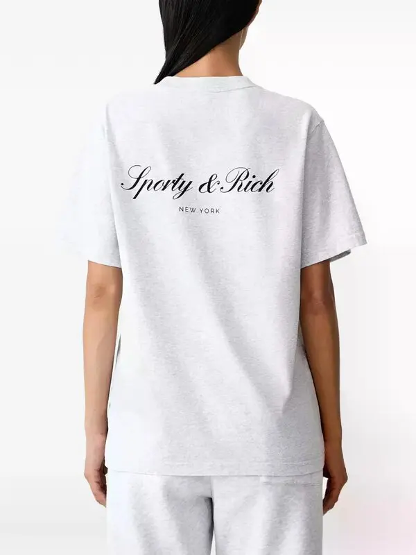 SPORTY & RICH Signature Ny T-shirt