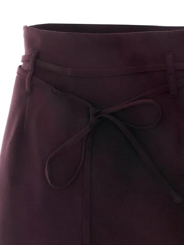 TWINSET Belt Detail Mini Skirt