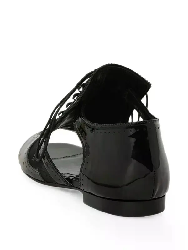 Givenchy Lace-up Cut-out Sandals