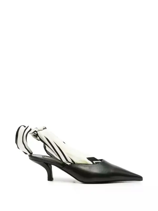 TOTEME Nappa Slingbacks - Black