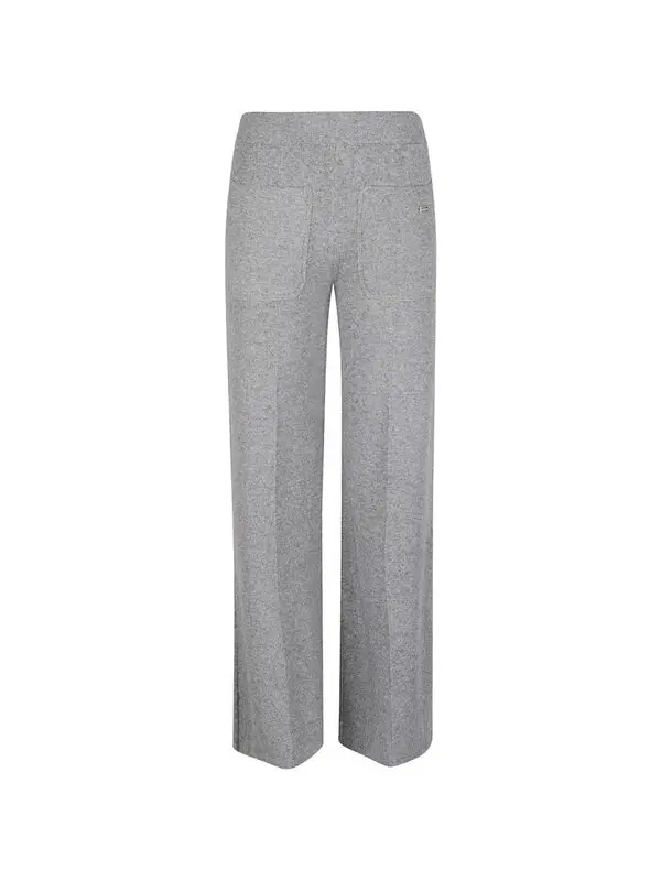 Victoria Beckham Alina Straight-leg Trousers - Grey