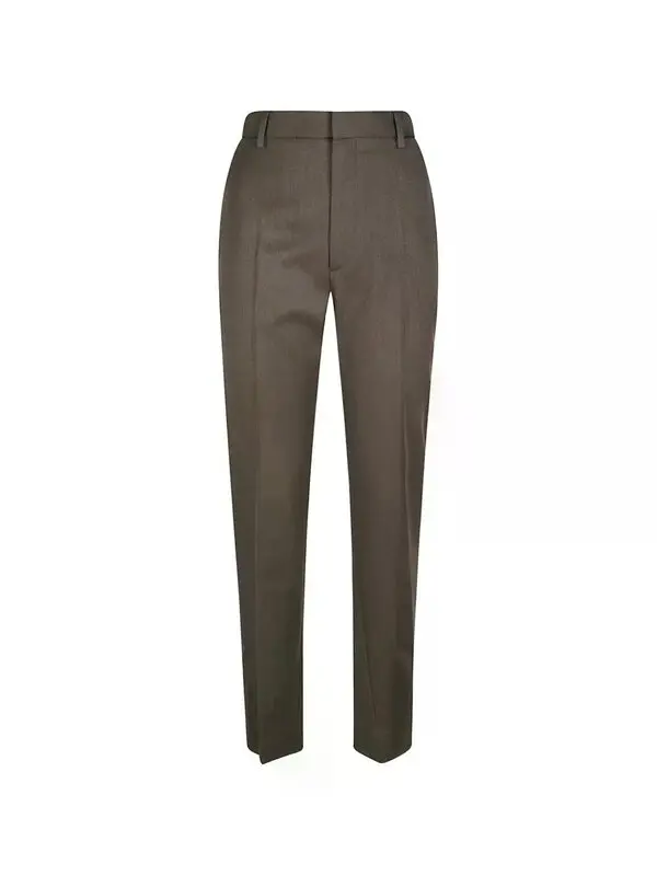 Victoria Beckham Cropped Straight-leg Trousers - Brown