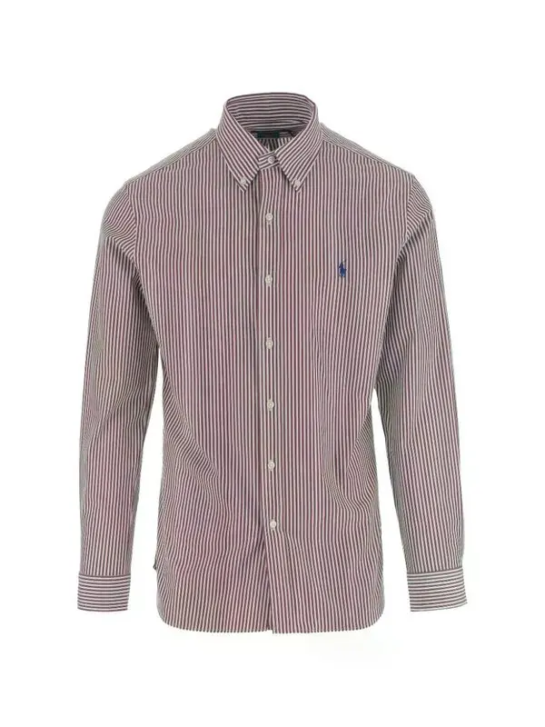 Polo Ralph Lauren Custom Fit Striped Stretch Poplin Shirt