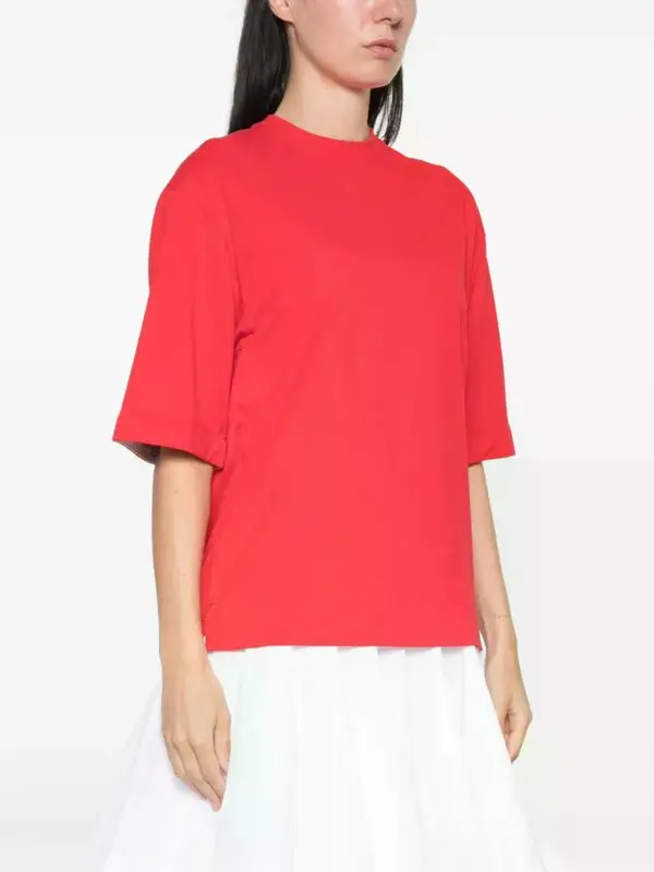 Jacquemus Rond Carre Logo-patch T-shirt