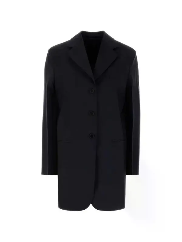 JIL SANDER Single-breasted Notched-lapel Coat
